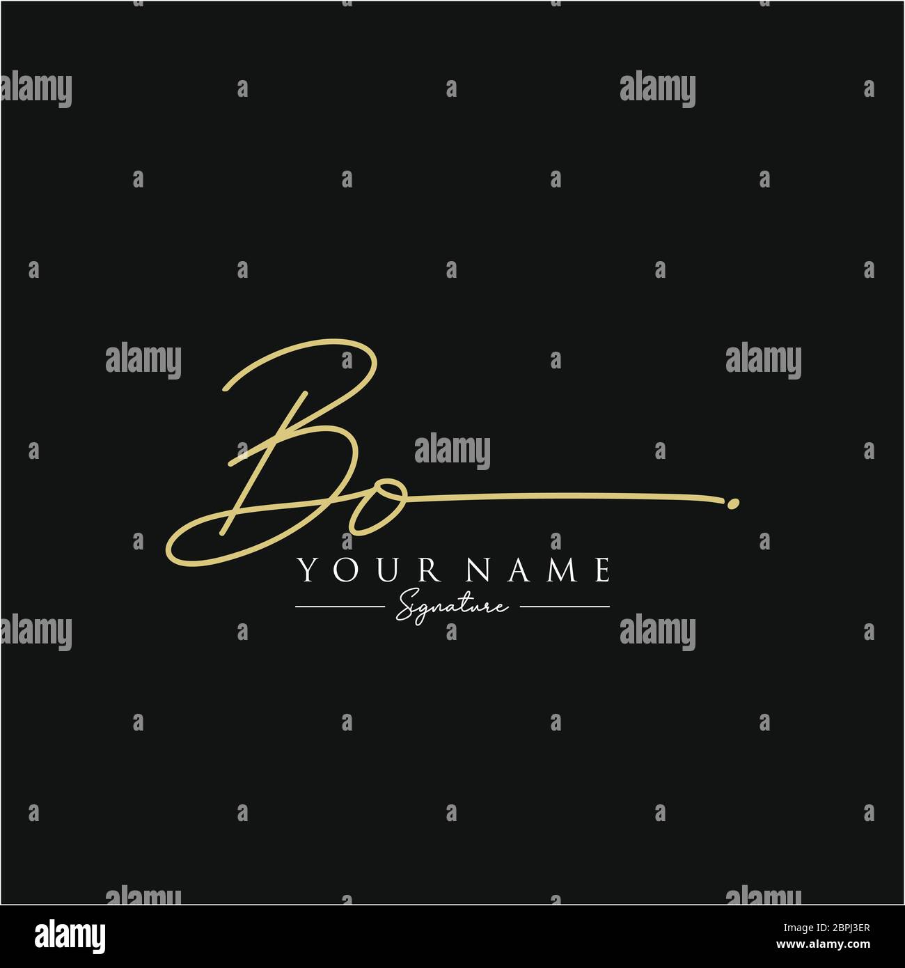 Letter Bo Vector Vectors High Resolution Stock Photography and Images ...