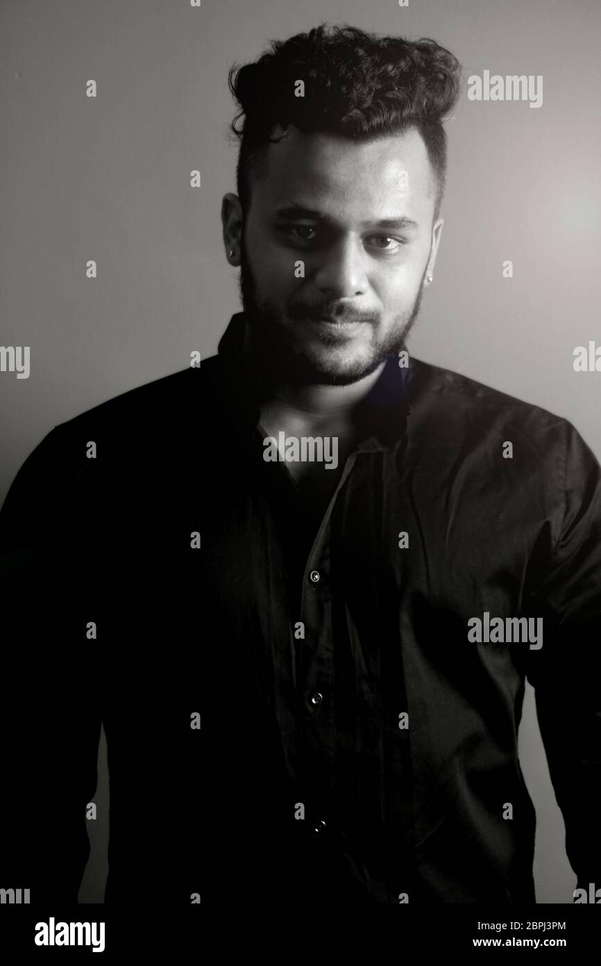 Portrait handsome indian business man hi-res stock photography and ...