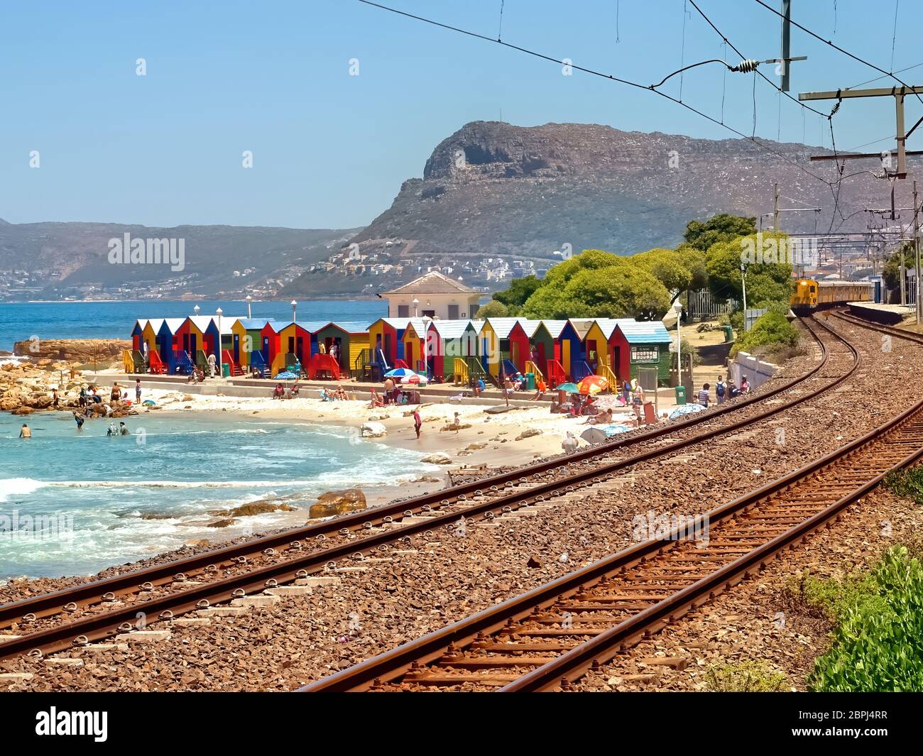 Muizenberg Beach, Cape Town, South Africa Stock Photo - Alamy