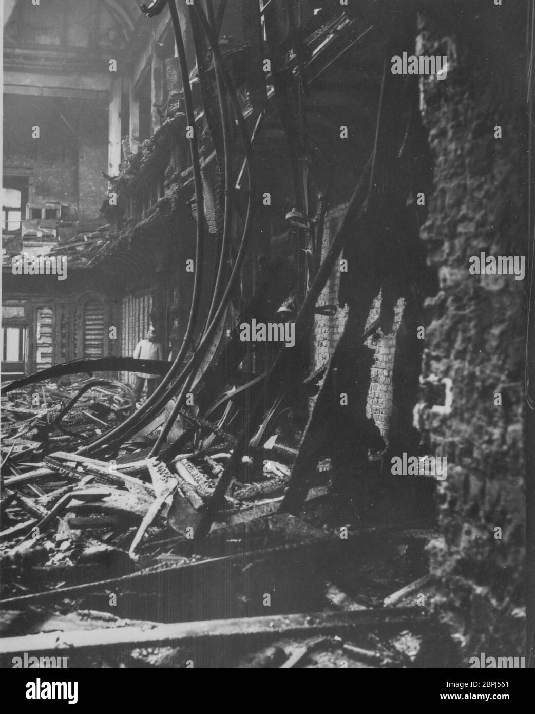 Reichstag fire Heinrich Hoffmann Photographs 1933 Adolf Hitler's ...