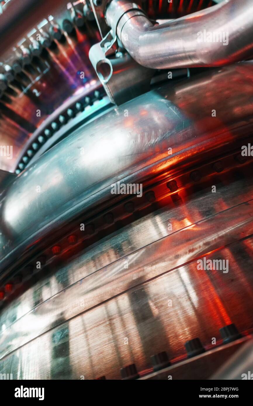 Element of a turbo compressor of a gas turbine, individual parts of an ...