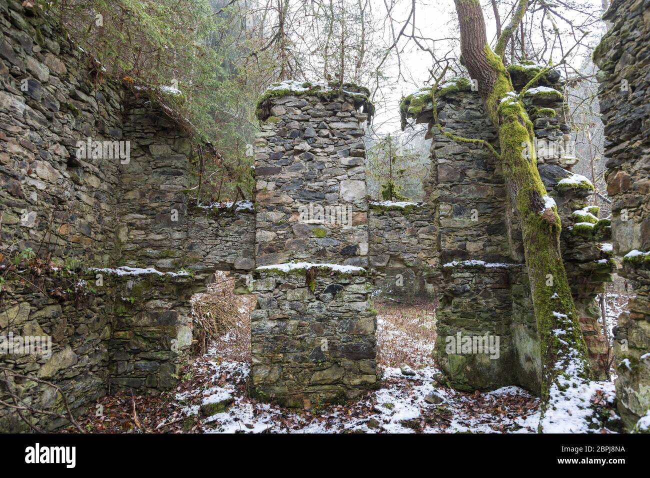 Steinhaus ruine hi-res stock photography and images - Alamy