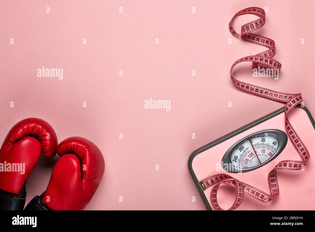 Female boxing still life hi-res stock photography and images - Alamy