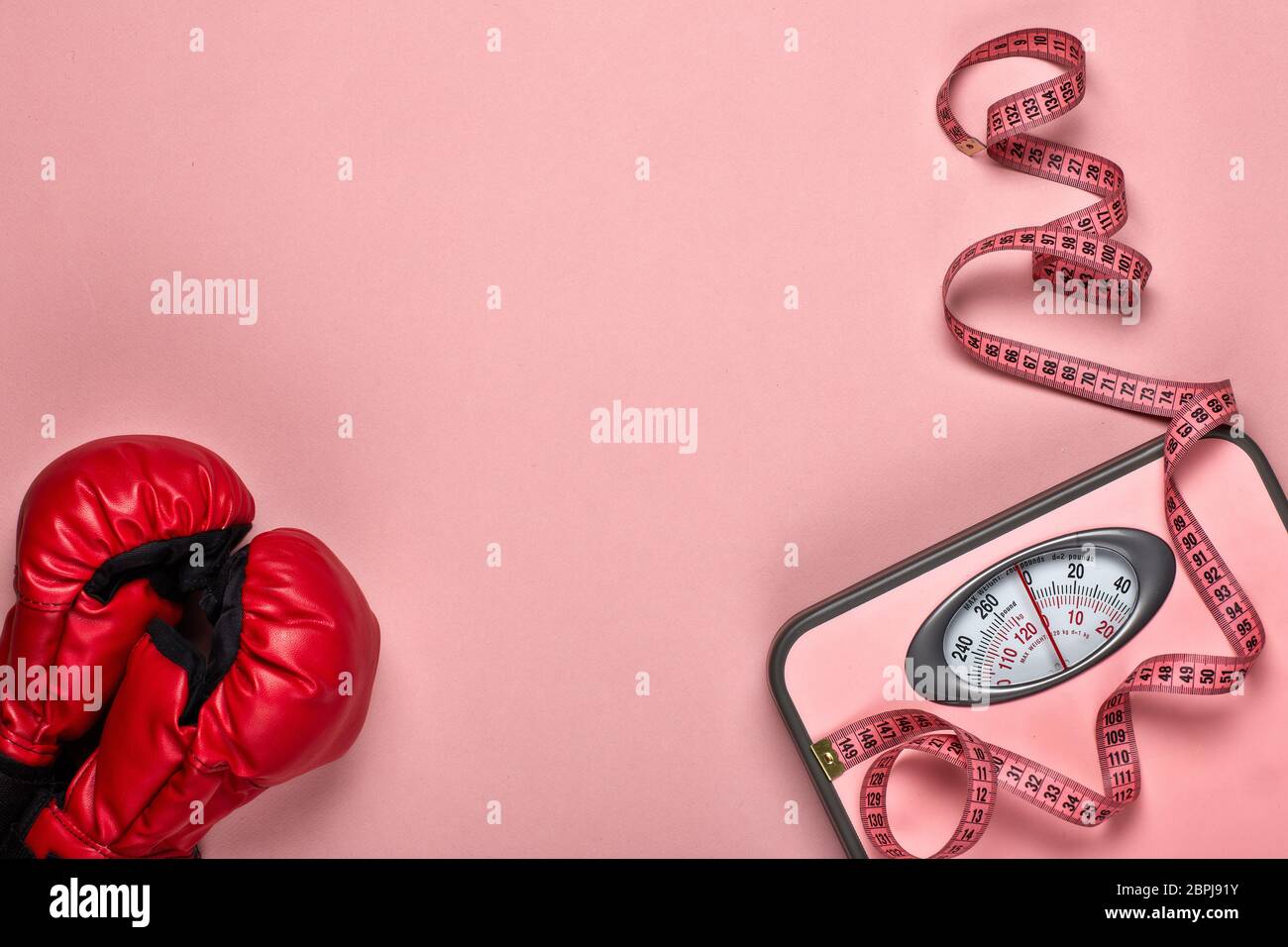 Female boxing still life hi-res stock photography and images - Alamy