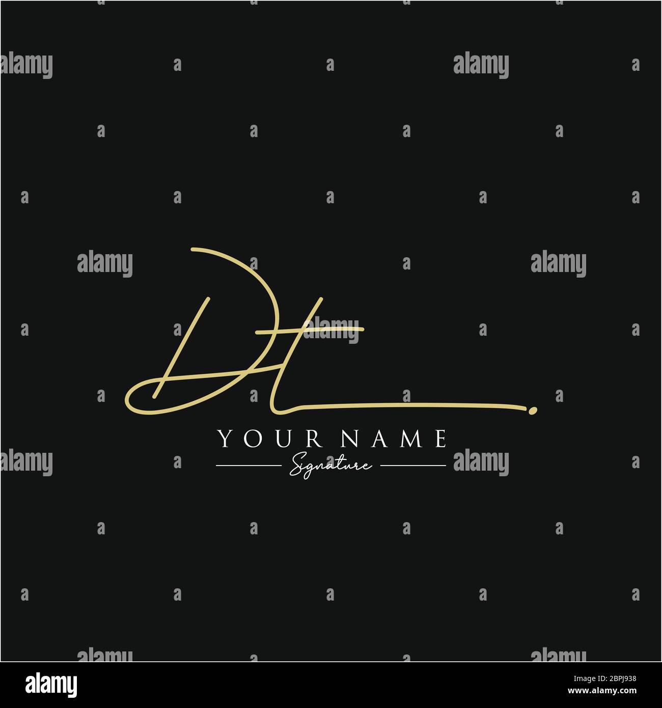Letter dt logo hi-res stock photography and images - Alamy