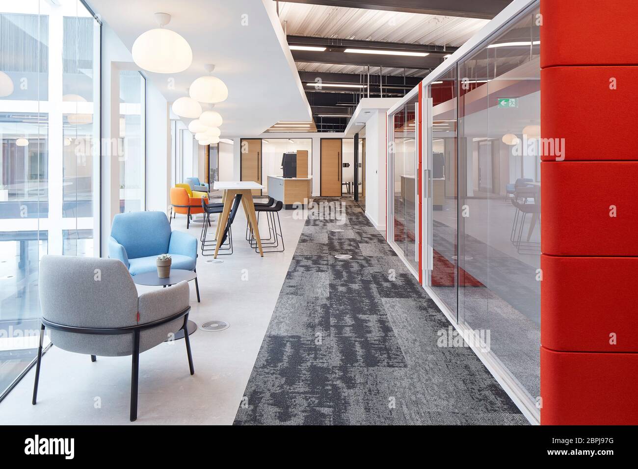 Colourful office interior london hi-res stock photography and images ...