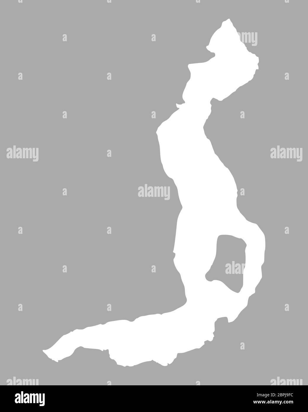 Map of Lake Iseo Stock Photo - Alamy