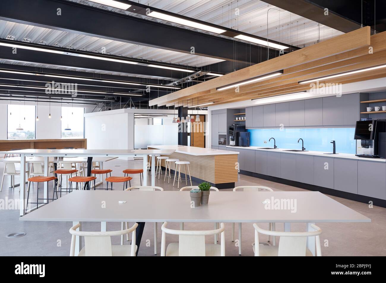 Office corporate architecture kitchen hi-res stock photography and ...