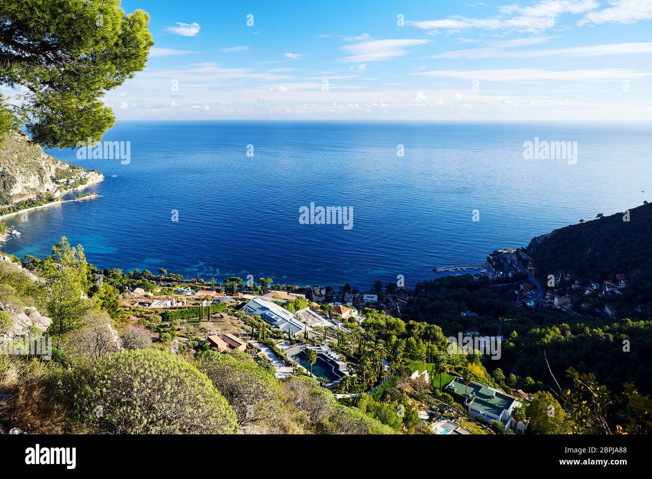 Nice city coastline from top view. France beauties Stock Photo - Alamy