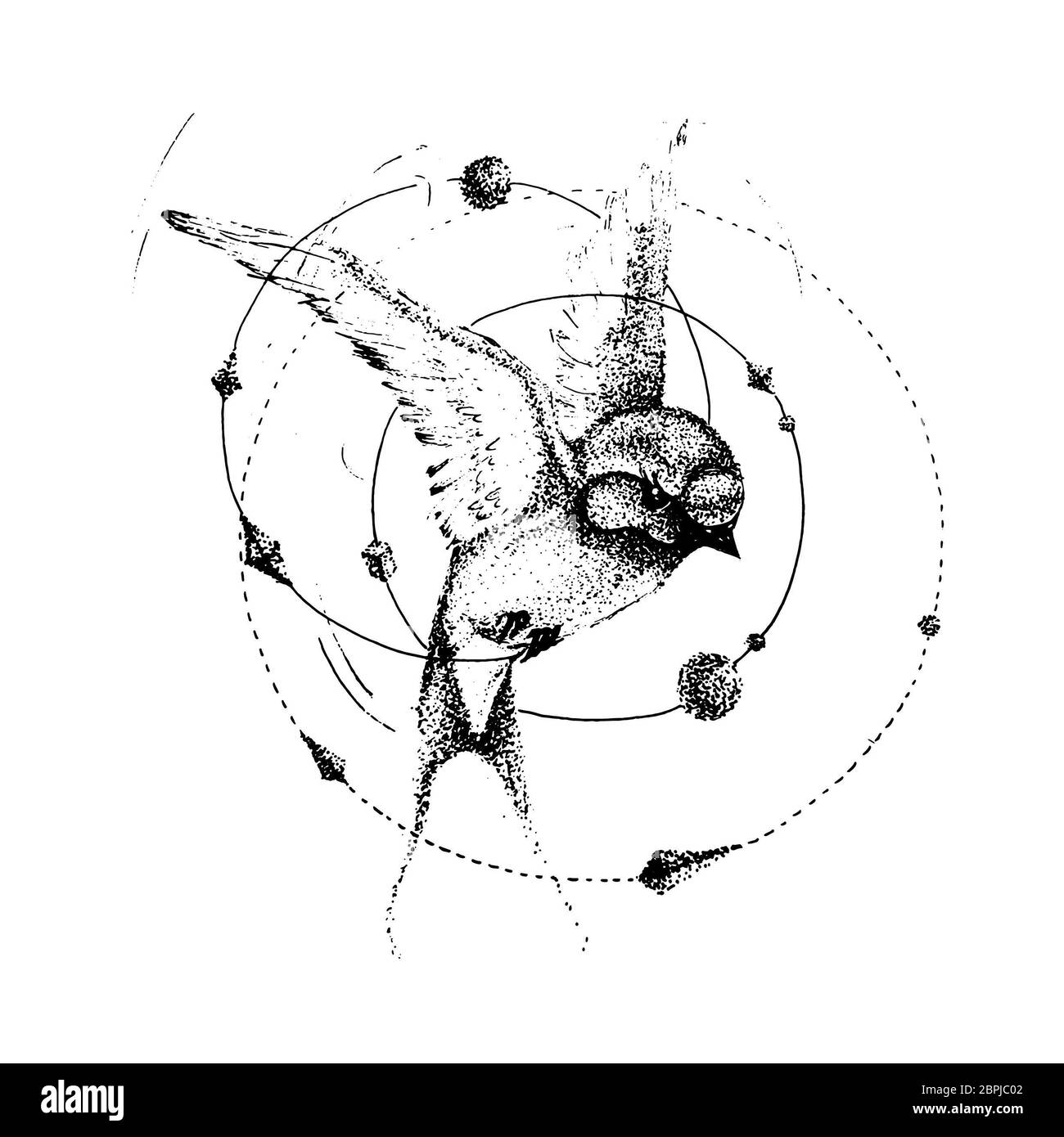Hand drawn vector sketch illustration Stock Photo - Alamy