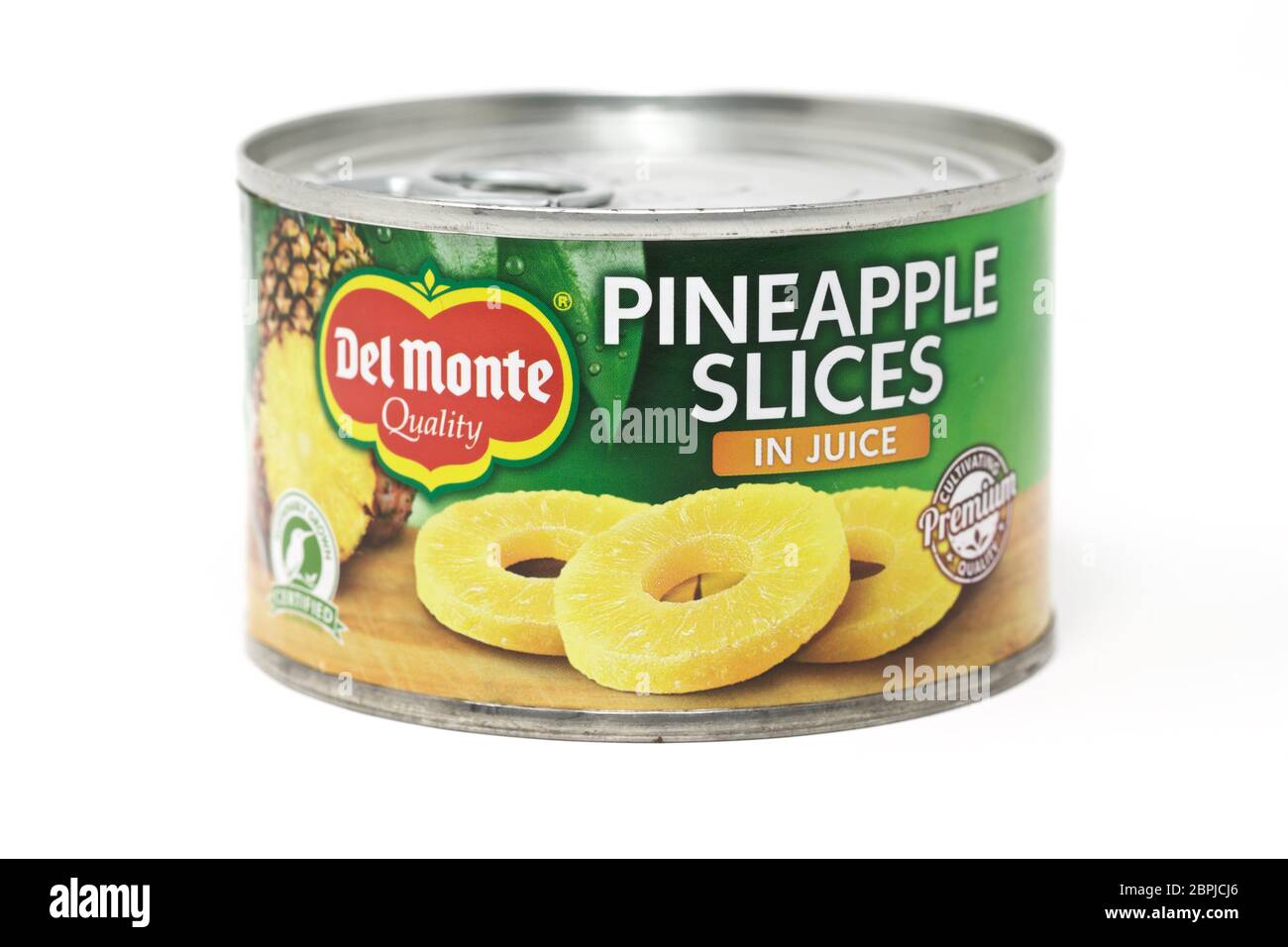 Del Monte Sliced Pineapple Stock Photo - Alamy