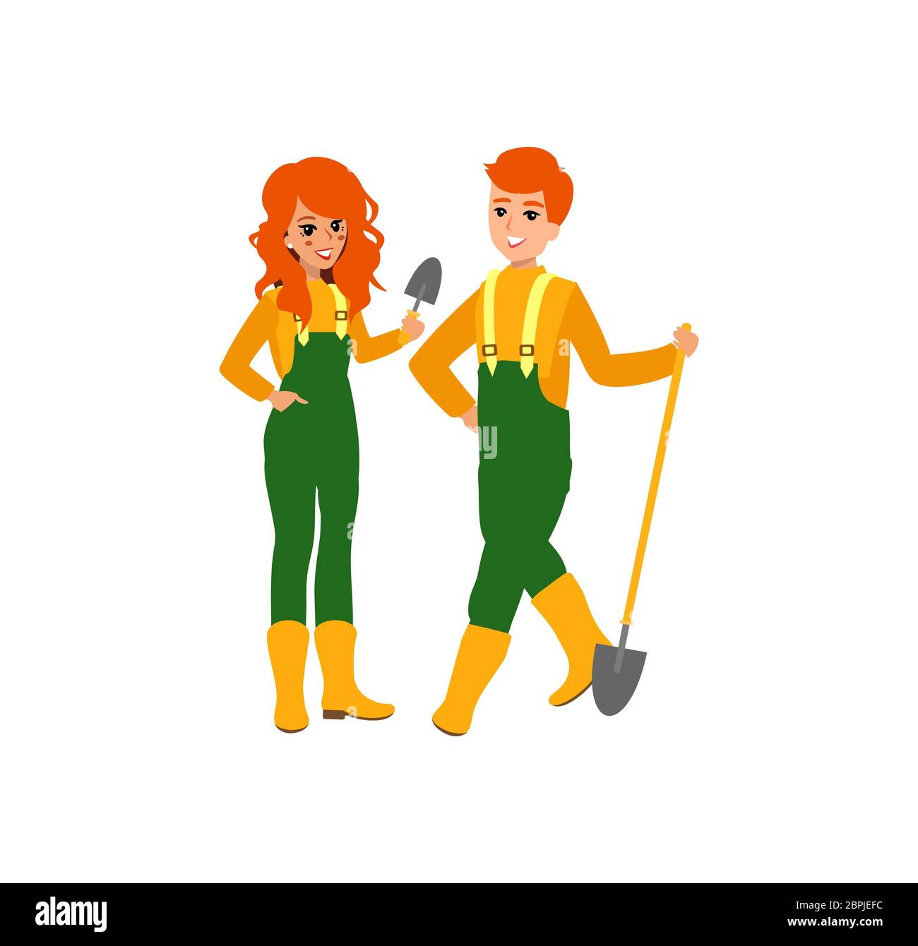 Female groundskeeper Cut Out Stock Images & Pictures - Alamy