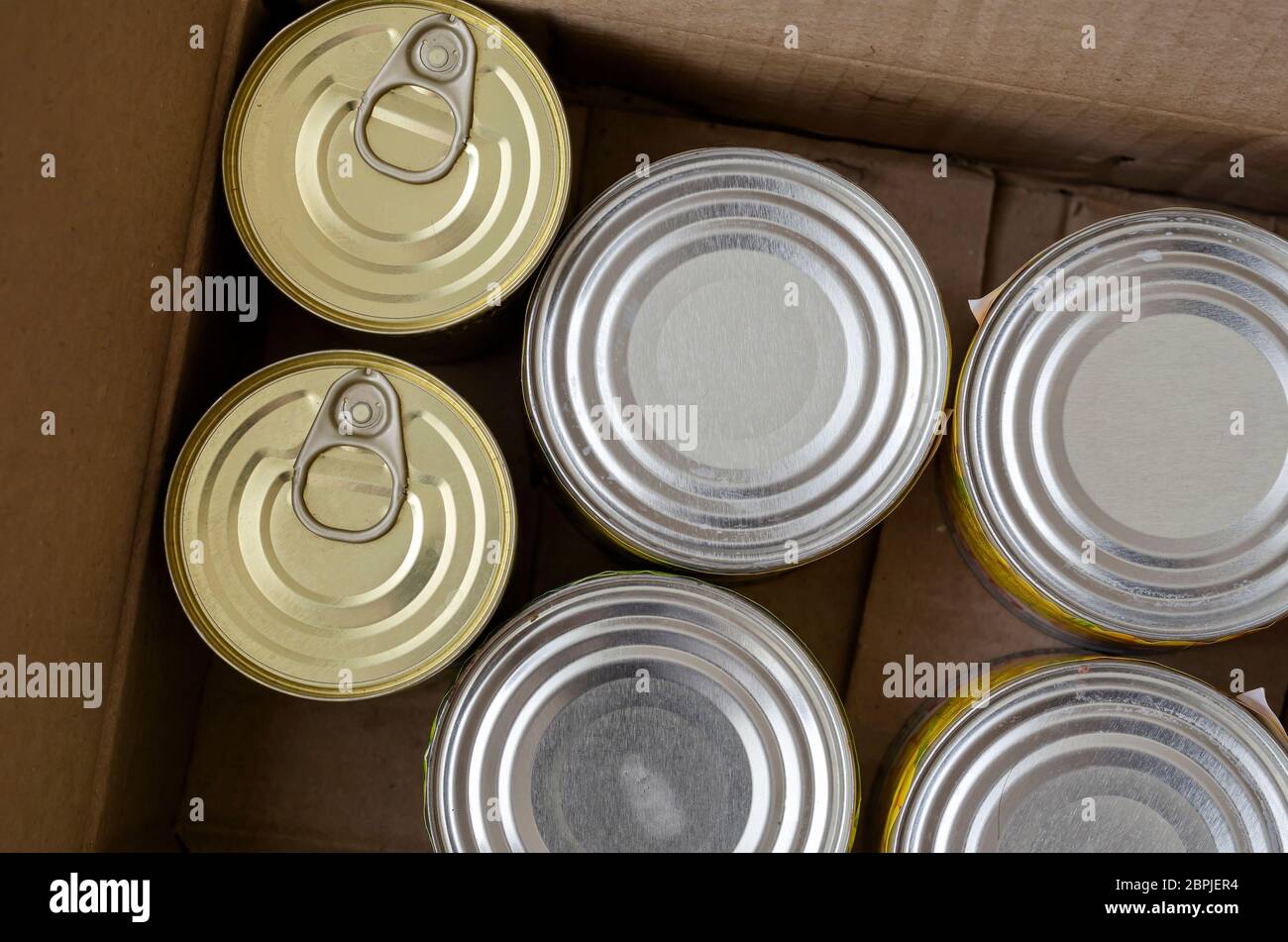 Canned Goods In A Box