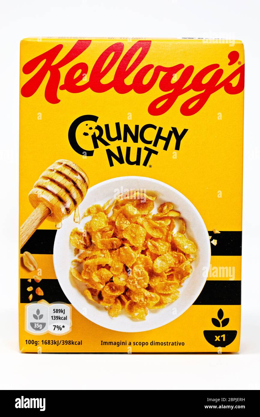 Kellogg's Crunchy Nut Stock Photo - Alamy