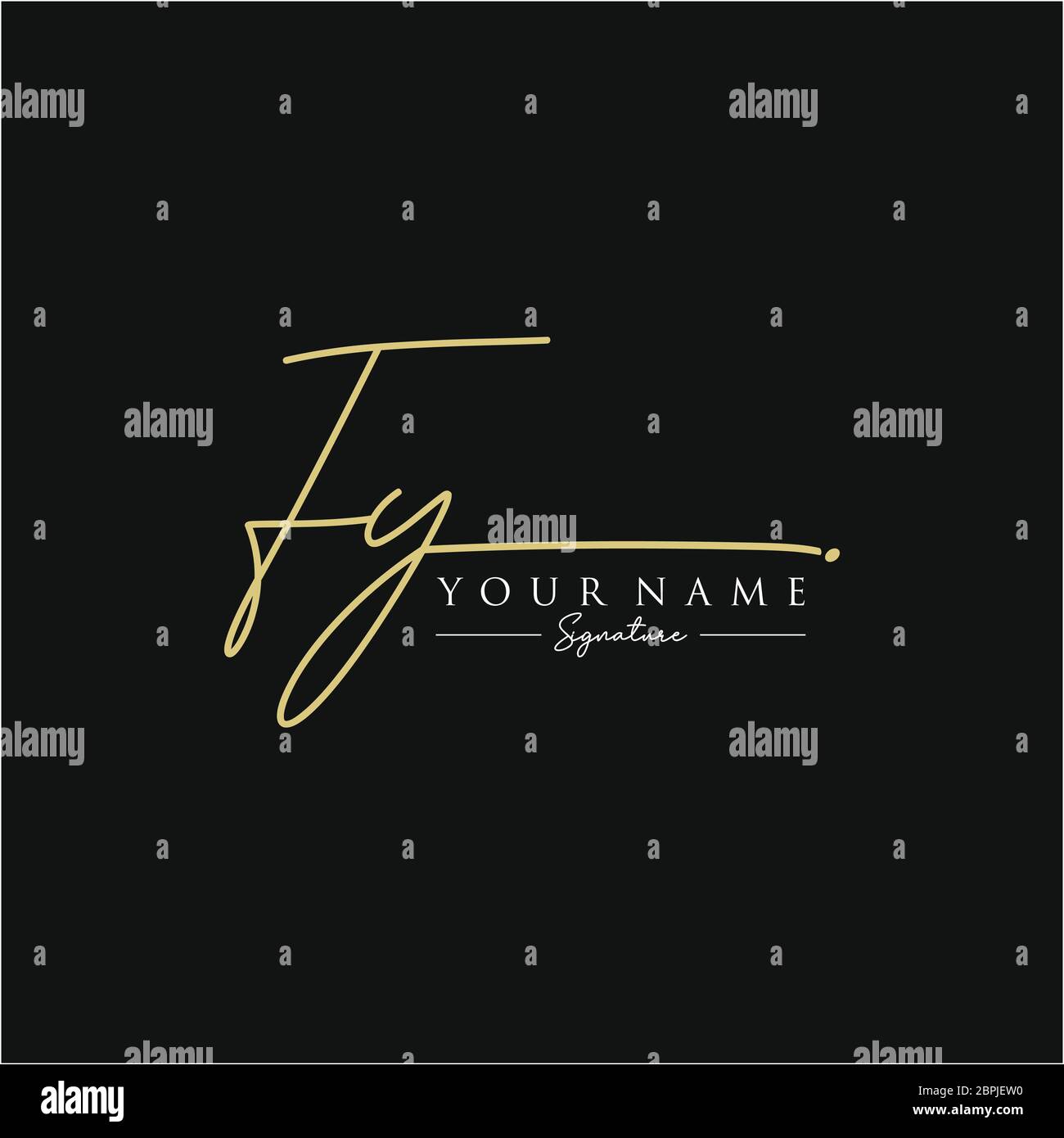 Fy letter logo Stock Vector Images - Alamy