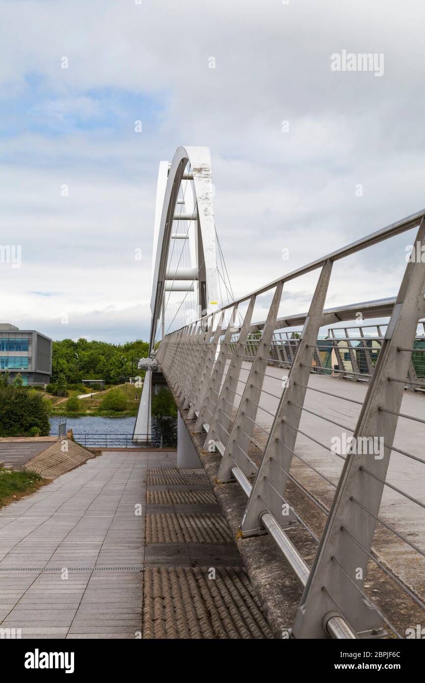 The Infinity Bridge in Stockton on Tees,England,UK Stock Photo - Alamy