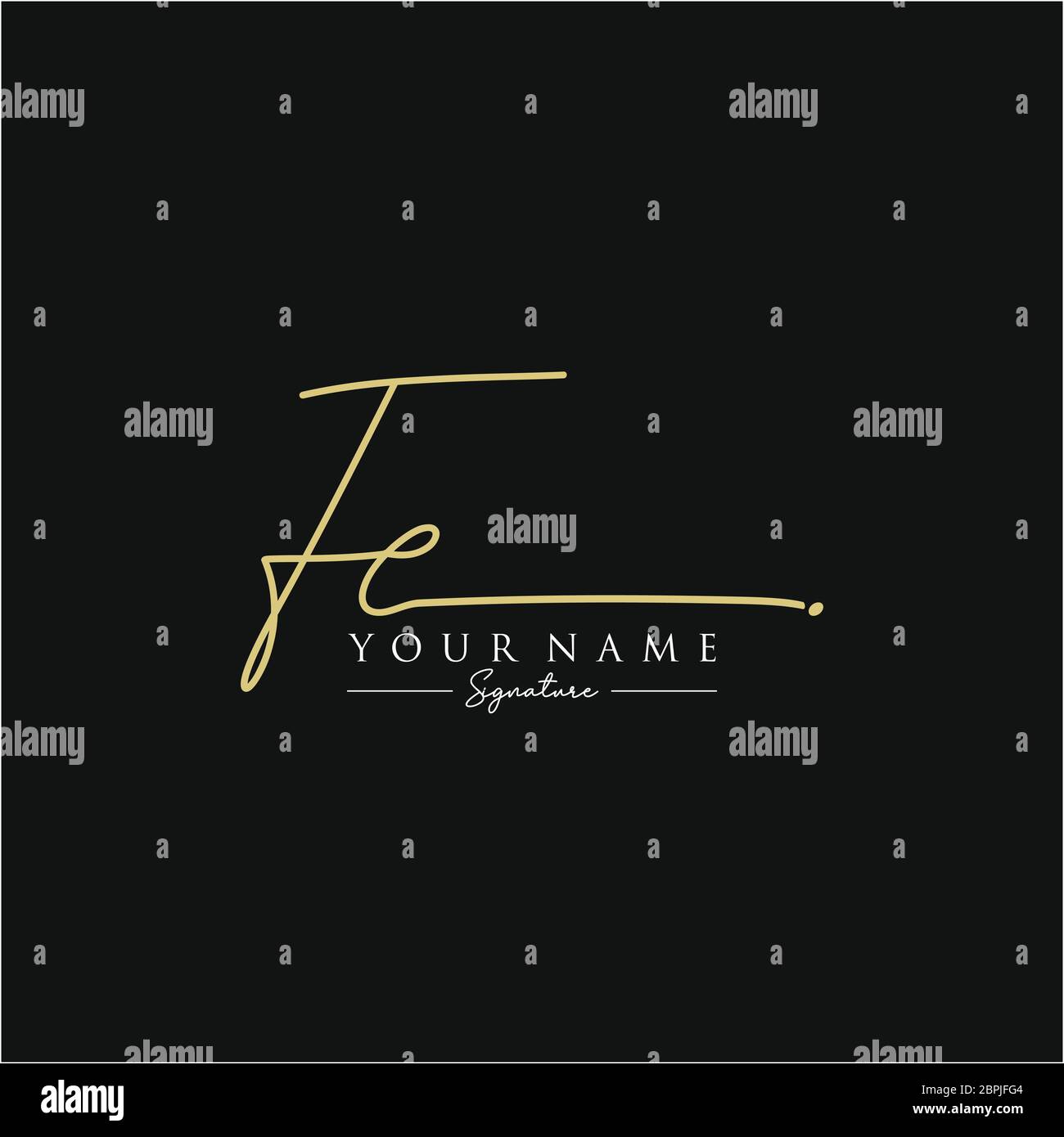 Fe clean logo Stock Vector Images - Alamy