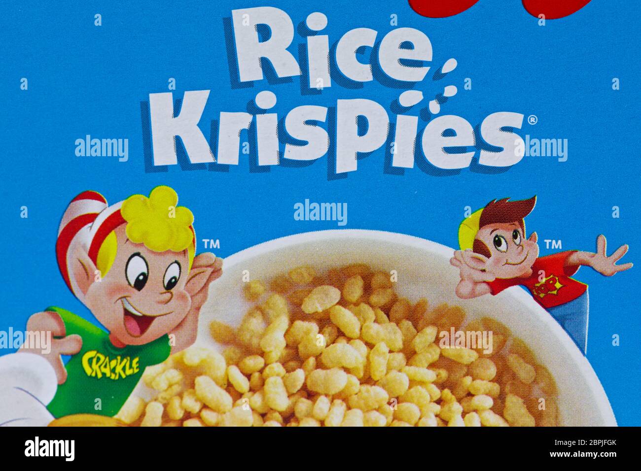 Kelloggs Rice Krispies Stock Photo - Alamy