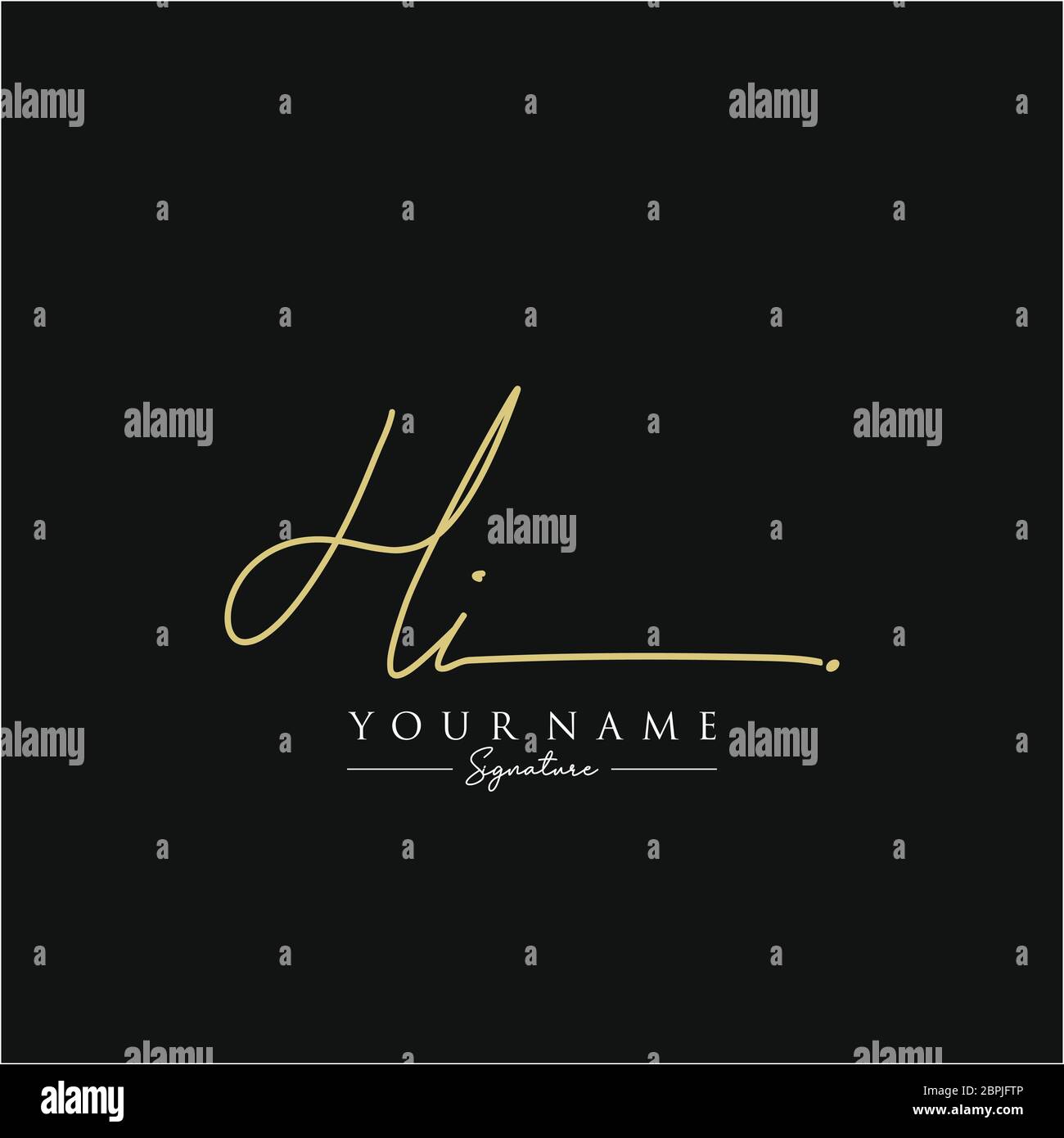 Hi template hi-res stock photography and images - Alamy