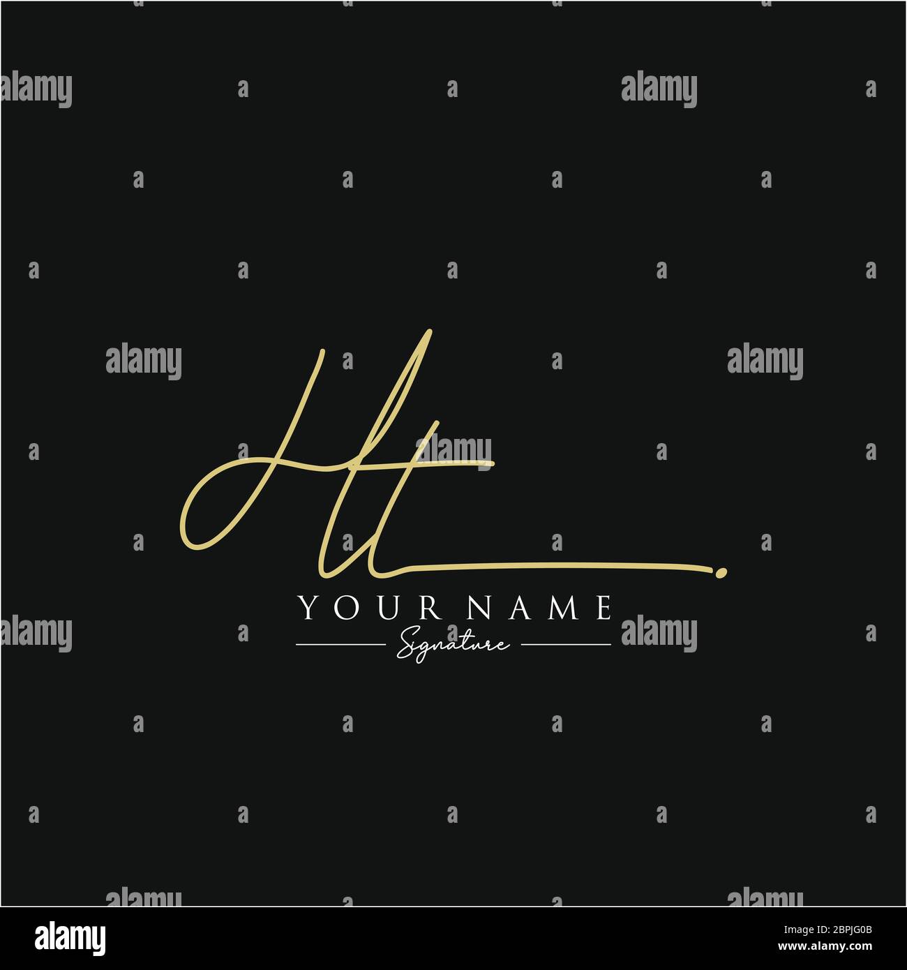 Ht letter Stock Vector Images - Alamy