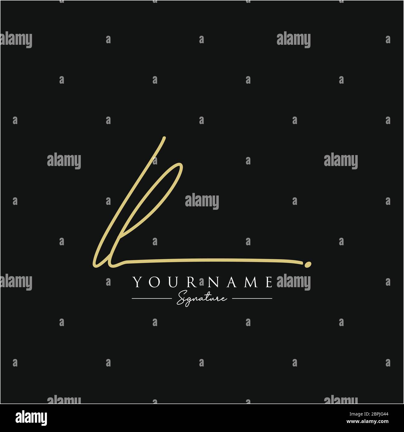 Il alphabet Stock Vector Images - Alamy