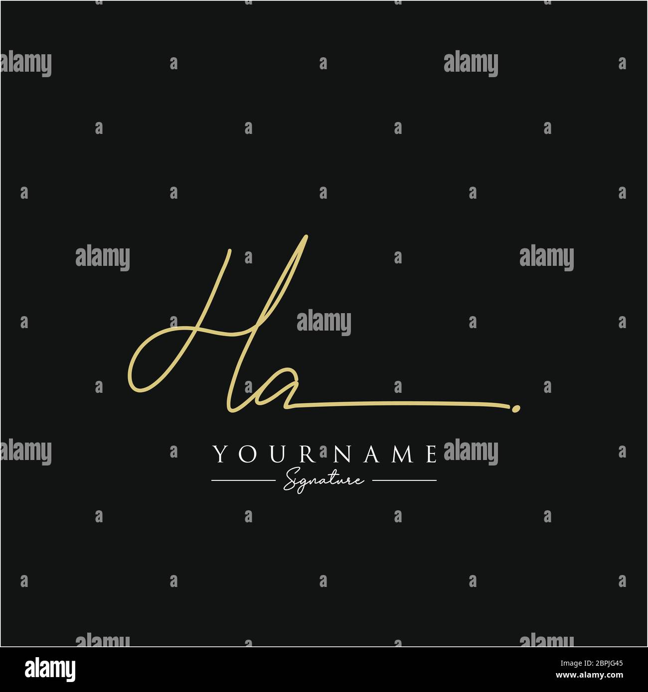 Ha Signature High Resolution Stock Photography and Images - Alamy