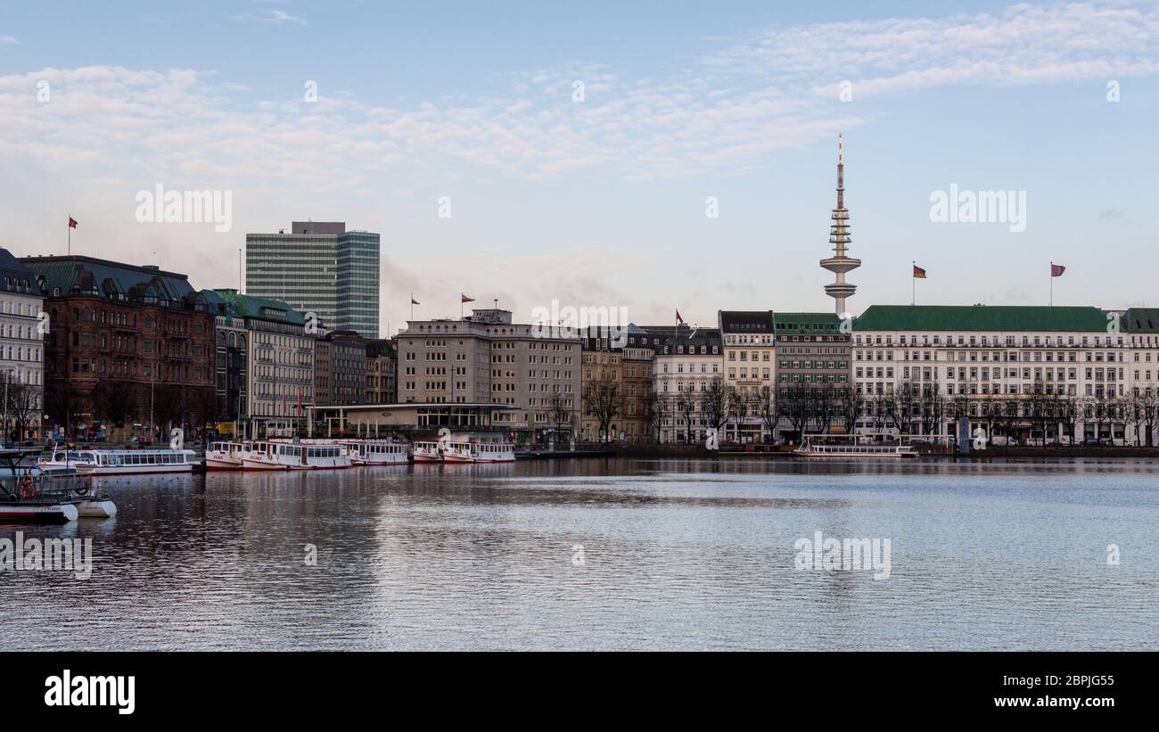 Alster tower hi-res stock photography and images - Alamy