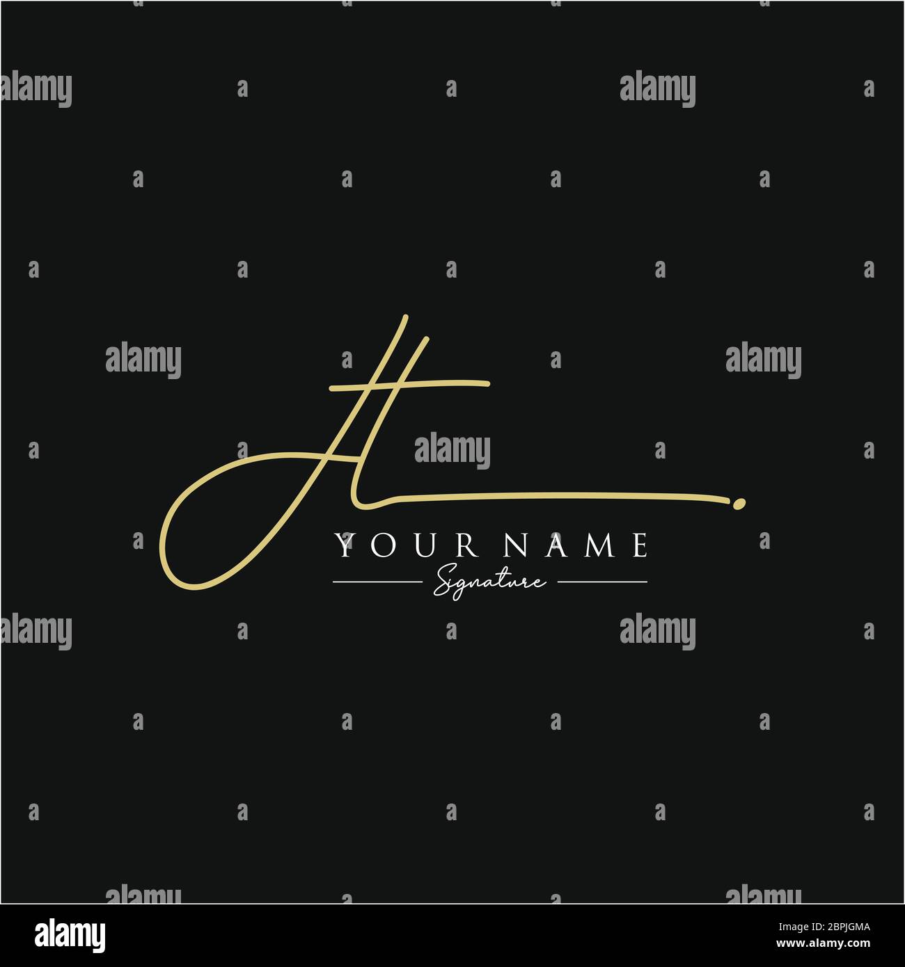 Letter jt logo Stock Vector Images - Alamy