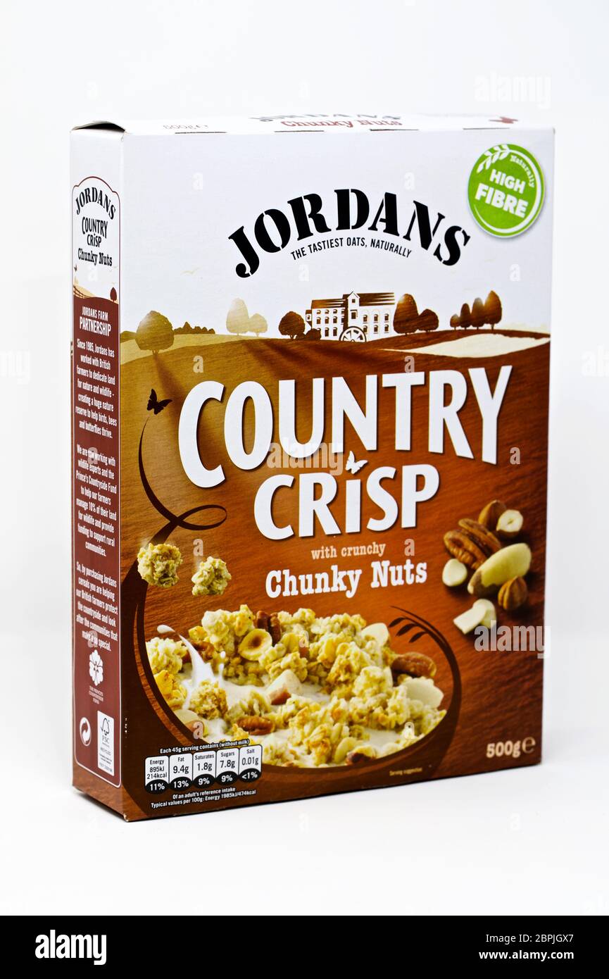 Jordans Country Crisp Chunky Nut Stock Photo - Alamy