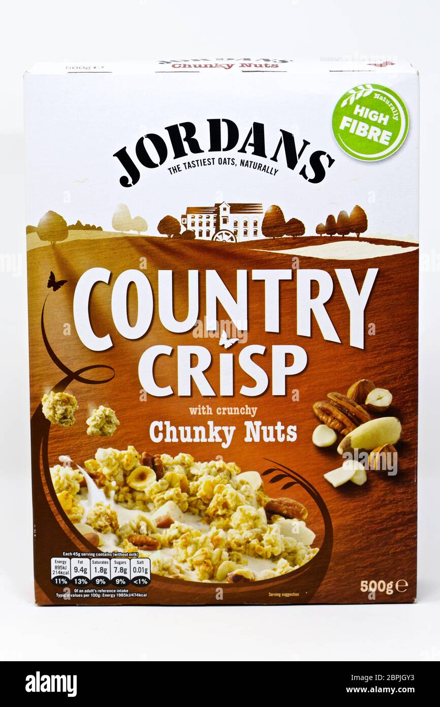 Jordans Country Crisp Chunky Nut Stock Photo - Alamy