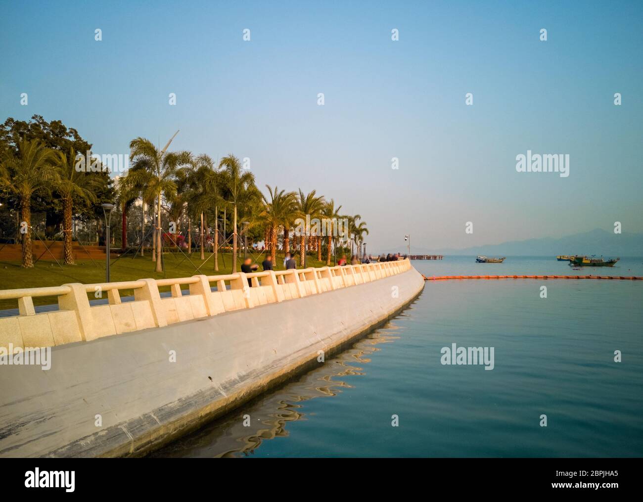 Shenzhen Embankment in the city, China Stock Photo - Alamy