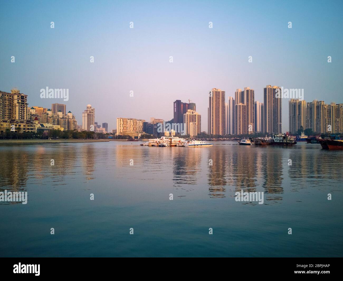 Shenzhen Embankment in the city, China Stock Photo - Alamy