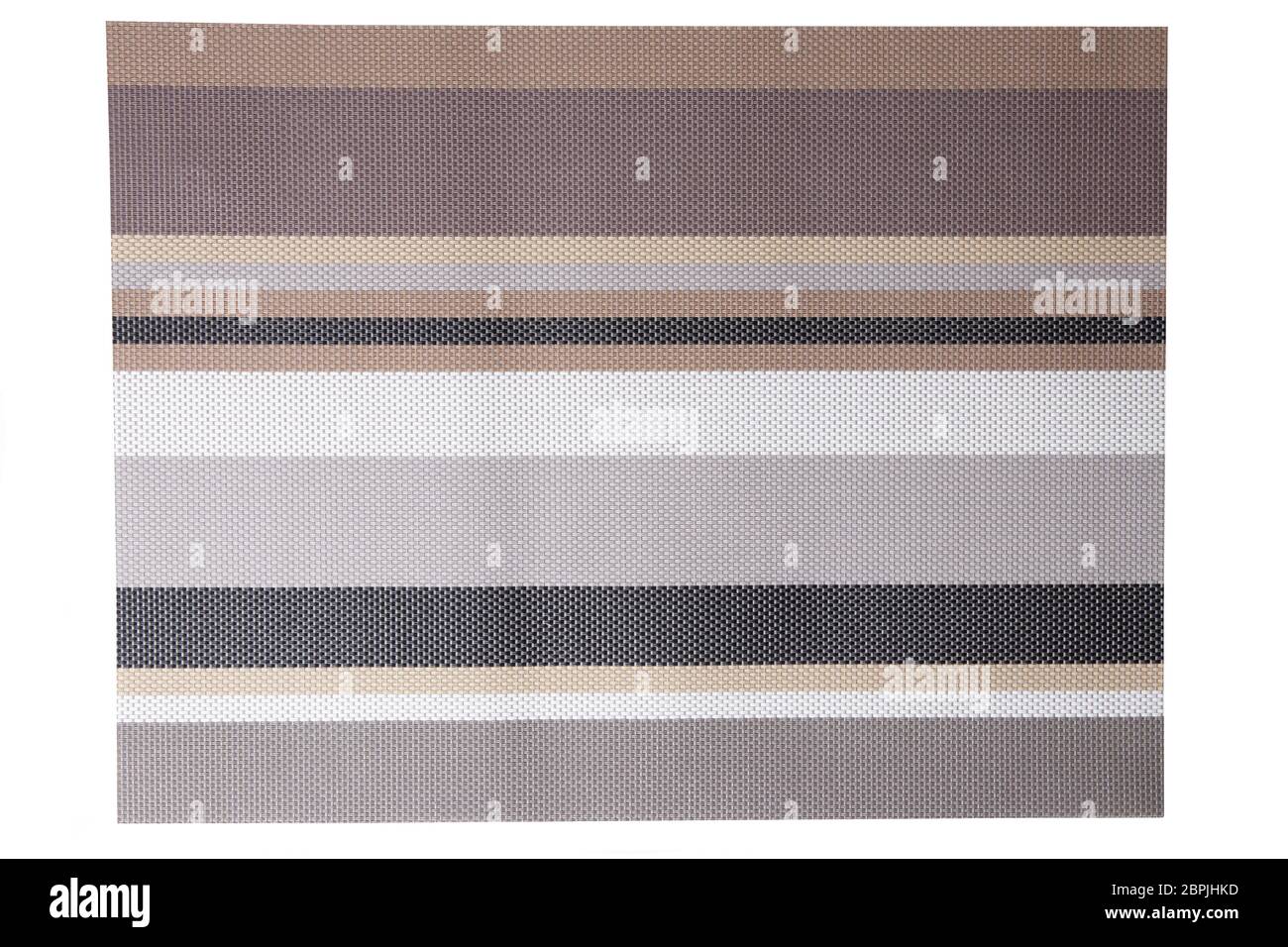 Plastic mats backgrounds. A woven plastic mat with a colorful striped ...