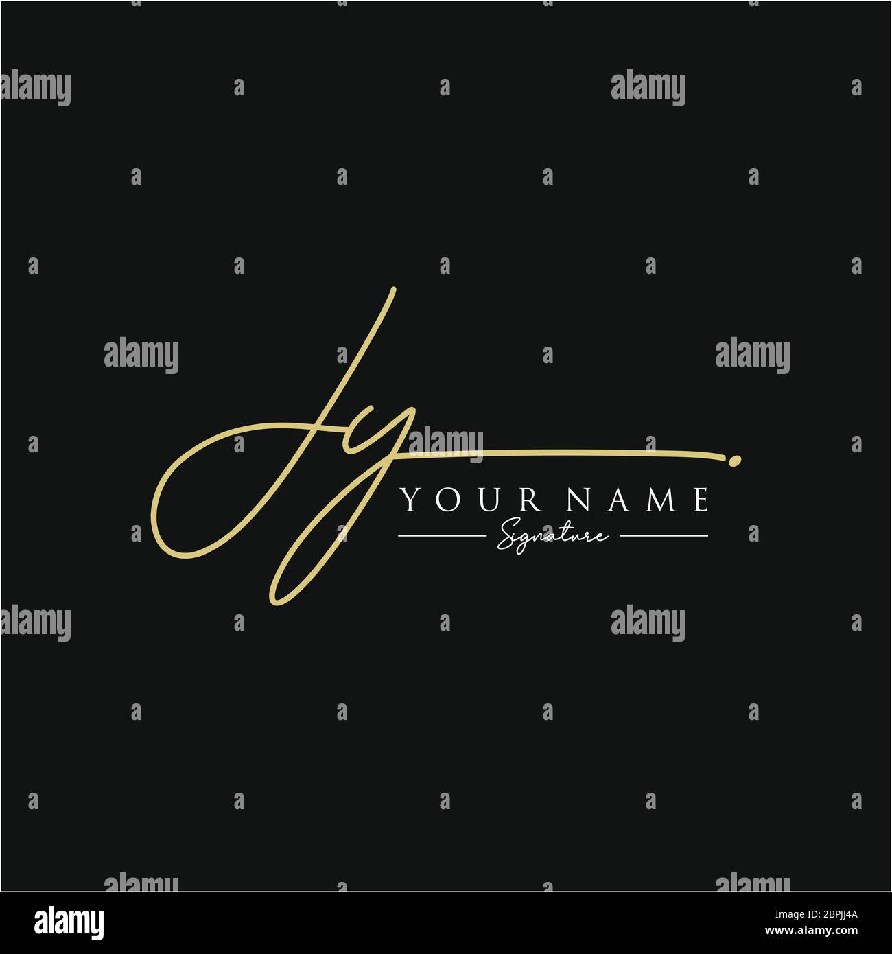 Jy letter logo hi-res stock photography and images - Alamy