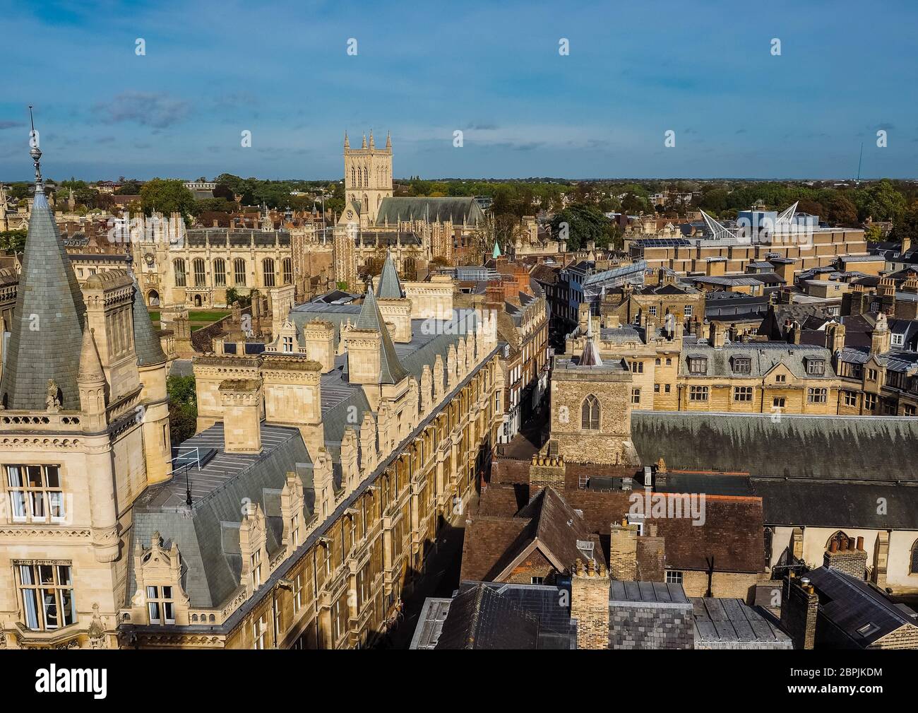 Cambridge skyline, uk hi-res stock photography and images - Alamy