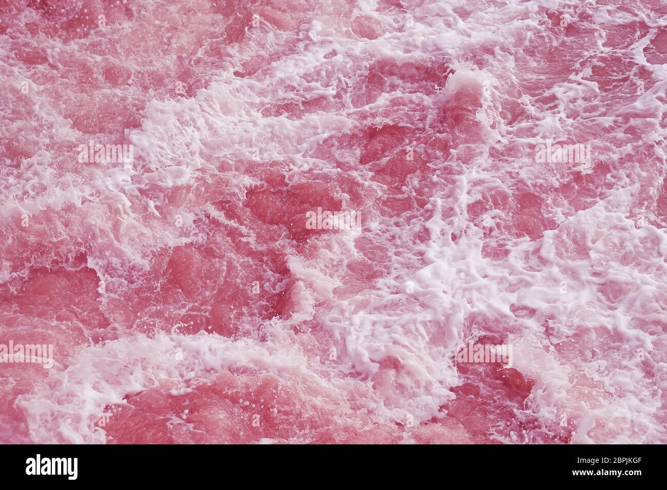 Abstract background, pink rough water surface Stock Photo - Alamy