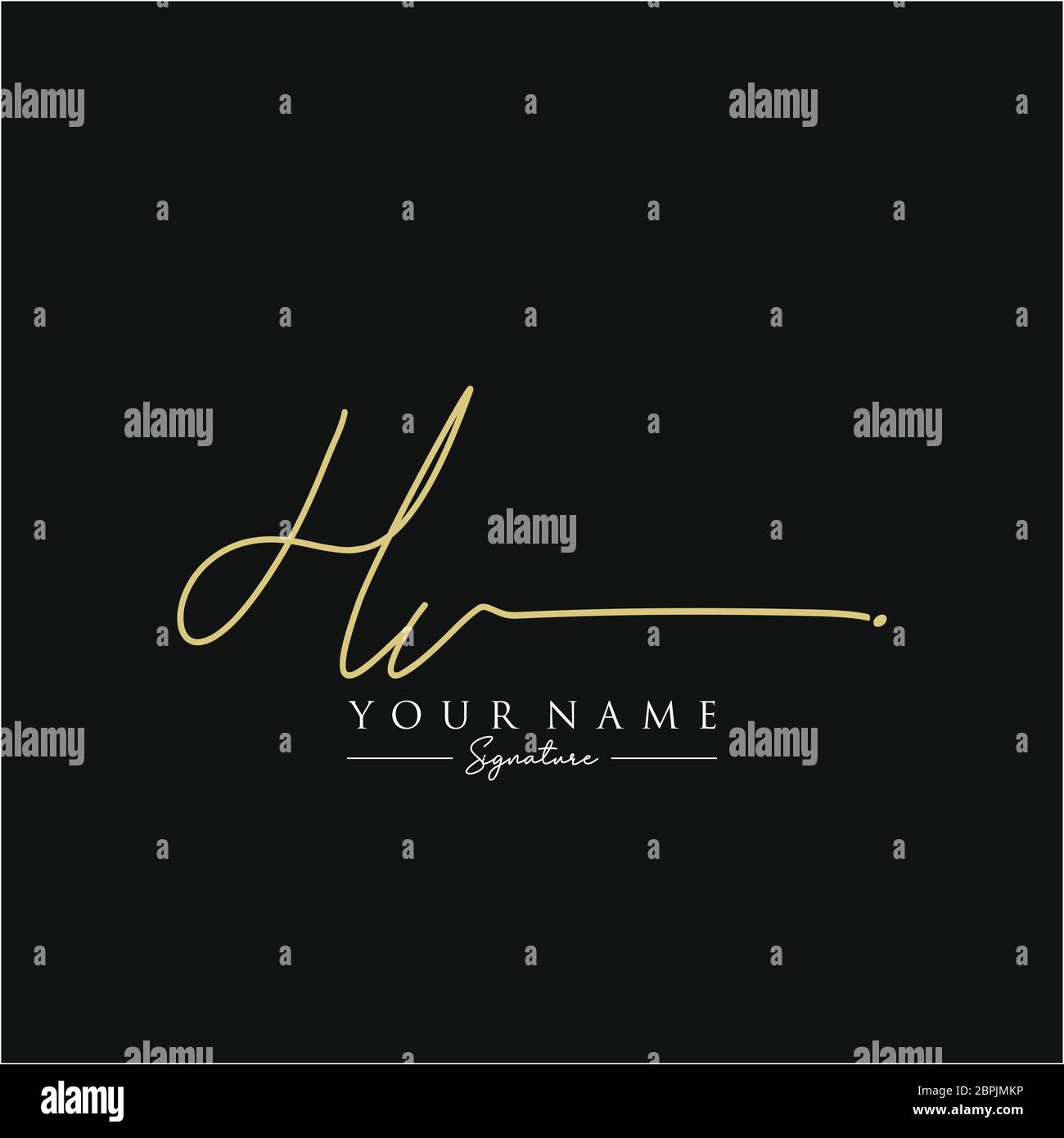 Hv font Stock Vector Images - Alamy