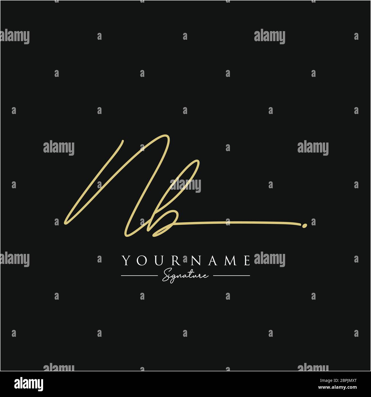 Handwritten nb vector vectors hi-res stock photography and images - Alamy