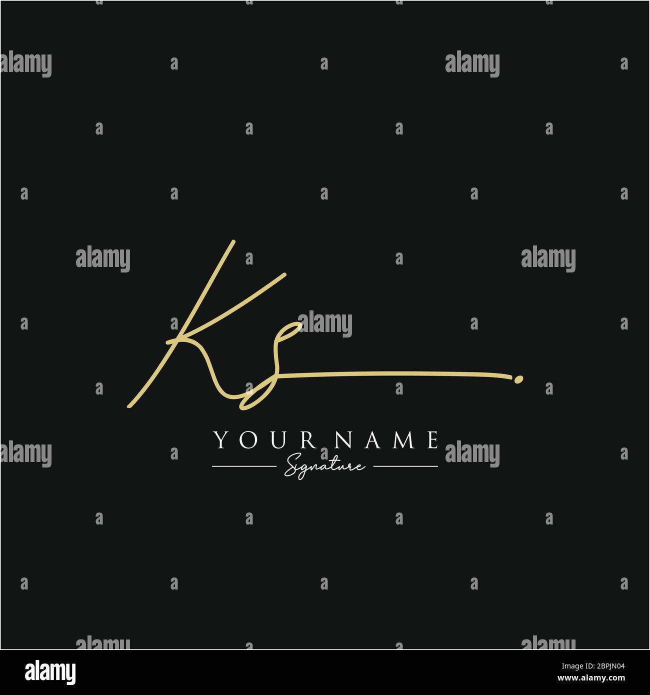 Letter ks logo hi-res stock photography and images - Alamy