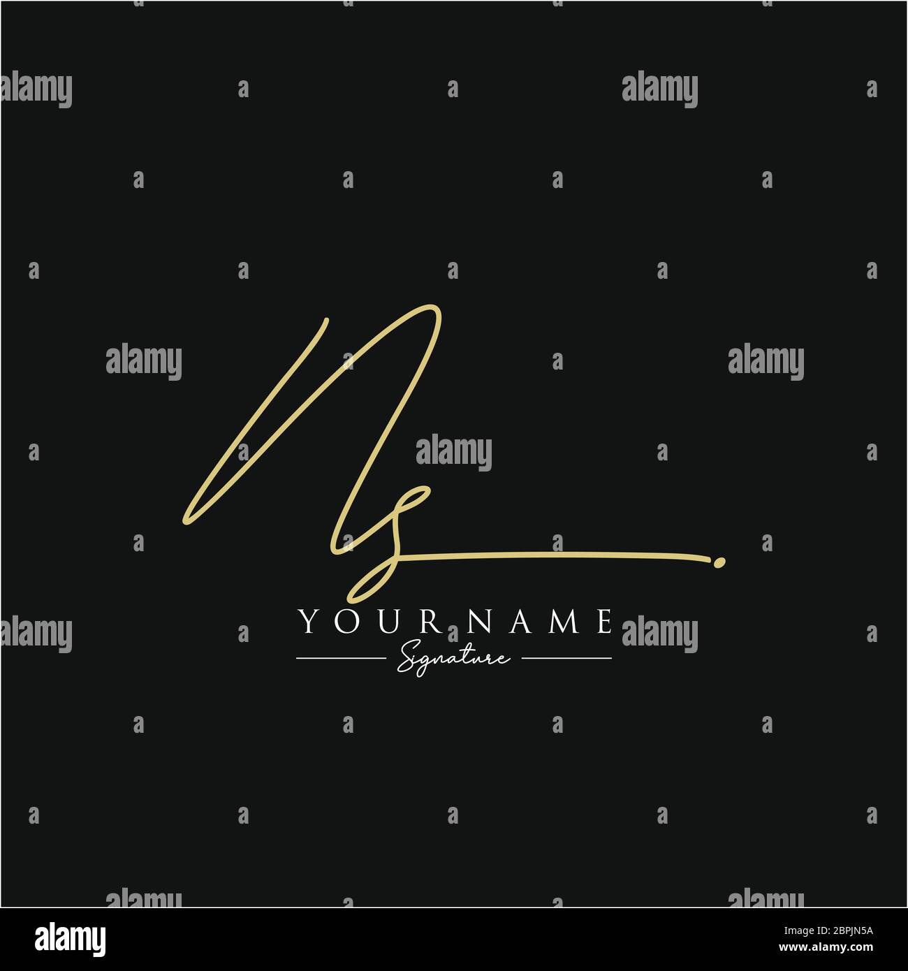 Ns logo vector vectors hi-res stock photography and images - Alamy