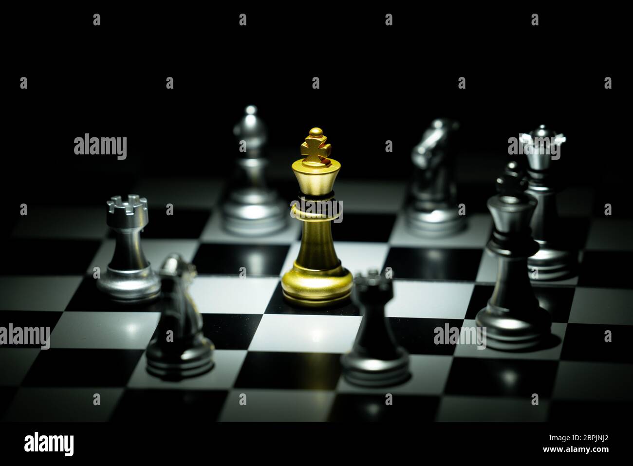 chess board game concept for competition and strategy Stock Photo - Alamy