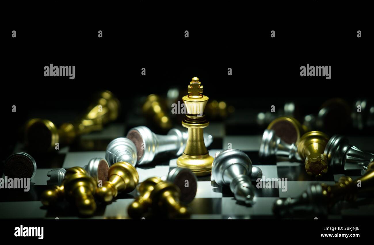 chess board game concept for competition and strategy Stock Photo - Alamy