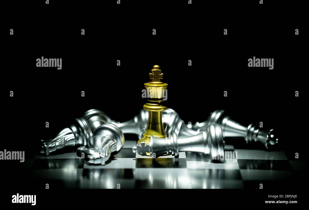 chess board game concept for competition and strategy Stock Photo - Alamy