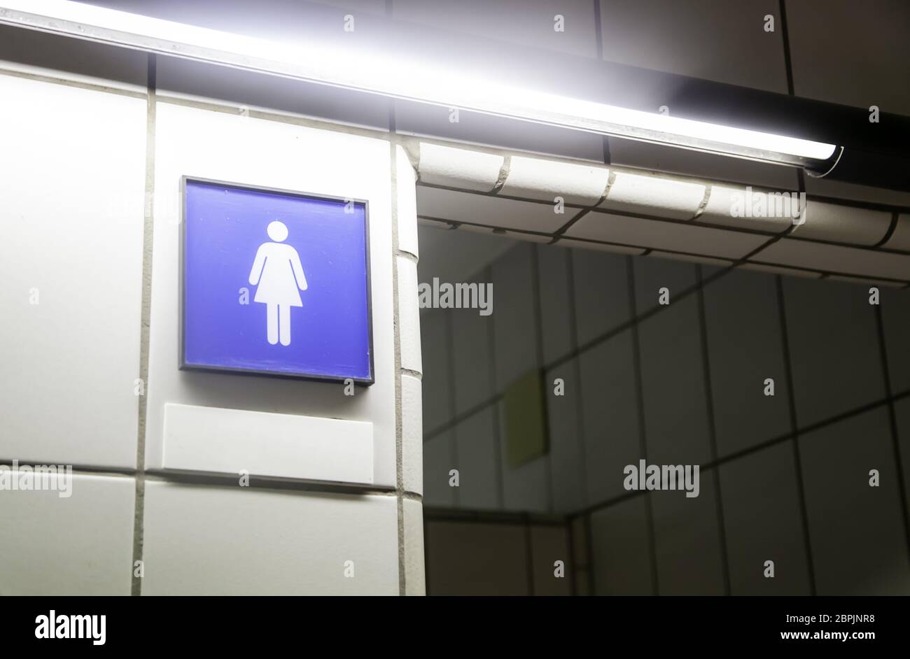 Female toilet signboard hi-res stock photography and images - Alamy
