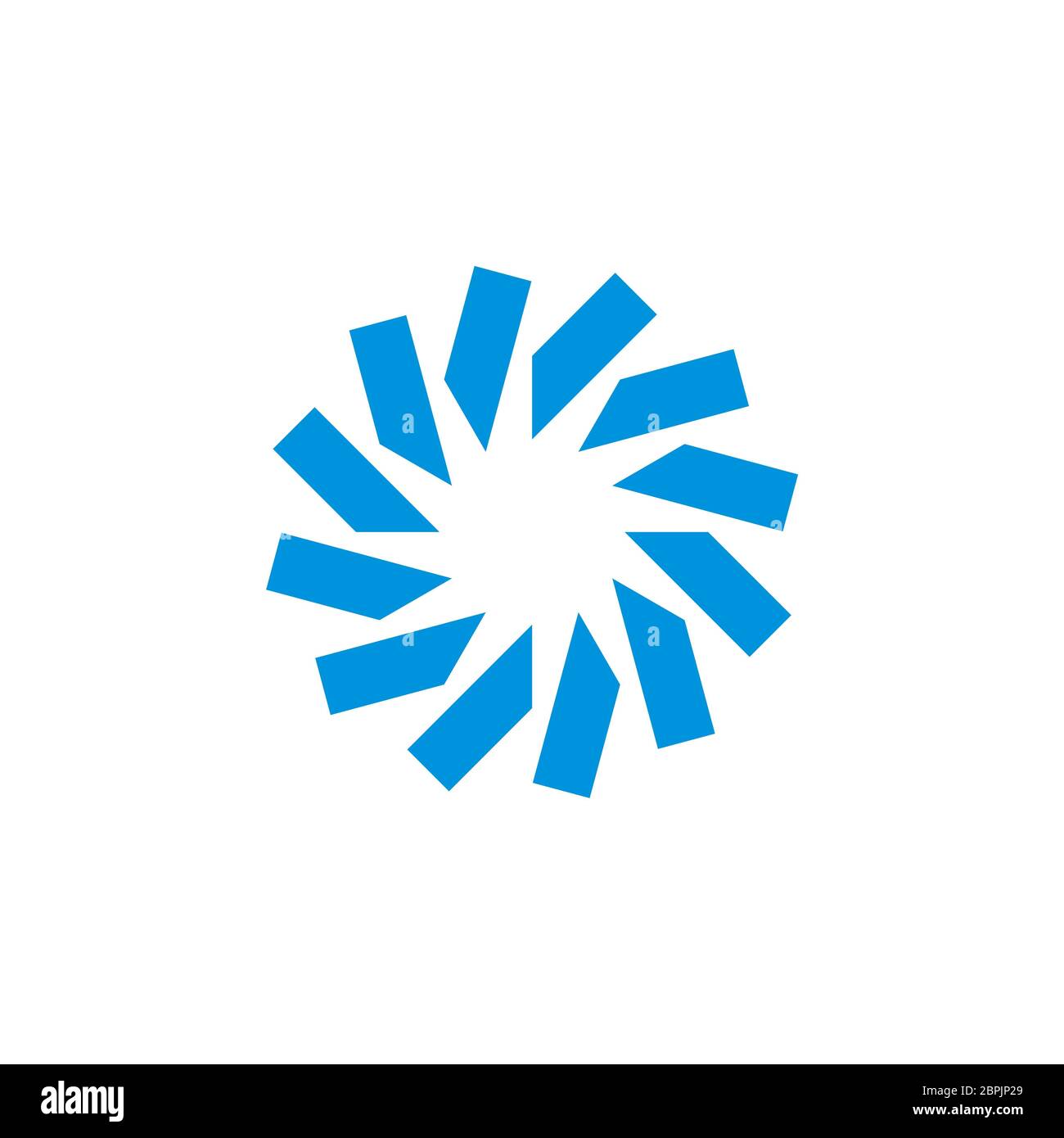 Blue Star Logo Template Illustration Design. Vector EPS 10 Stock Photo ...