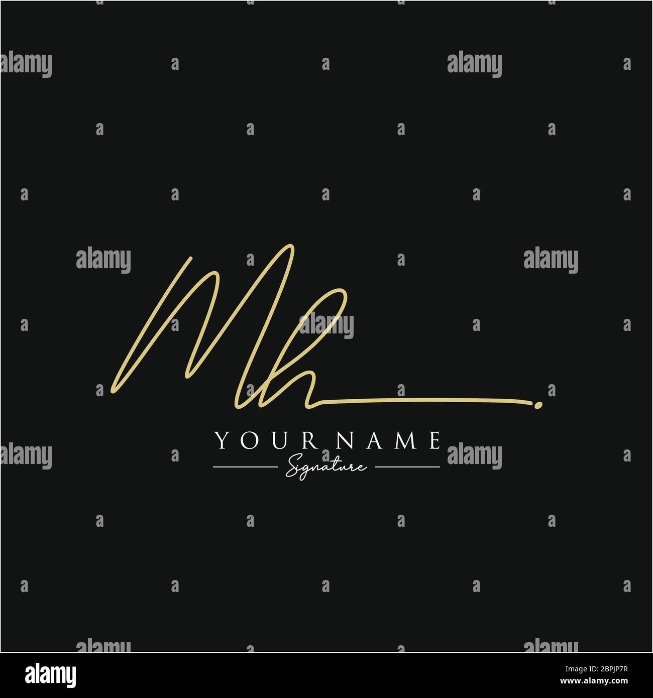 Mh logo Stock Vector Images - Alamy