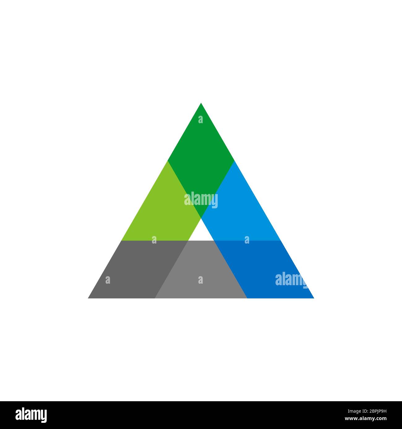 Colorful Triangle Logo Template Illustration Design. Vector EPS 10 ...