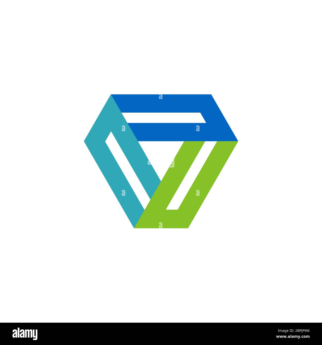 Colorful Triangle Logo Template Illustration Design. Vector EPS 10 ...