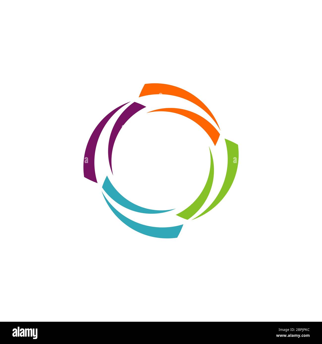 Abstract Swoosh Logo Template Illustration Design. Vector EPS 10 Stock ...