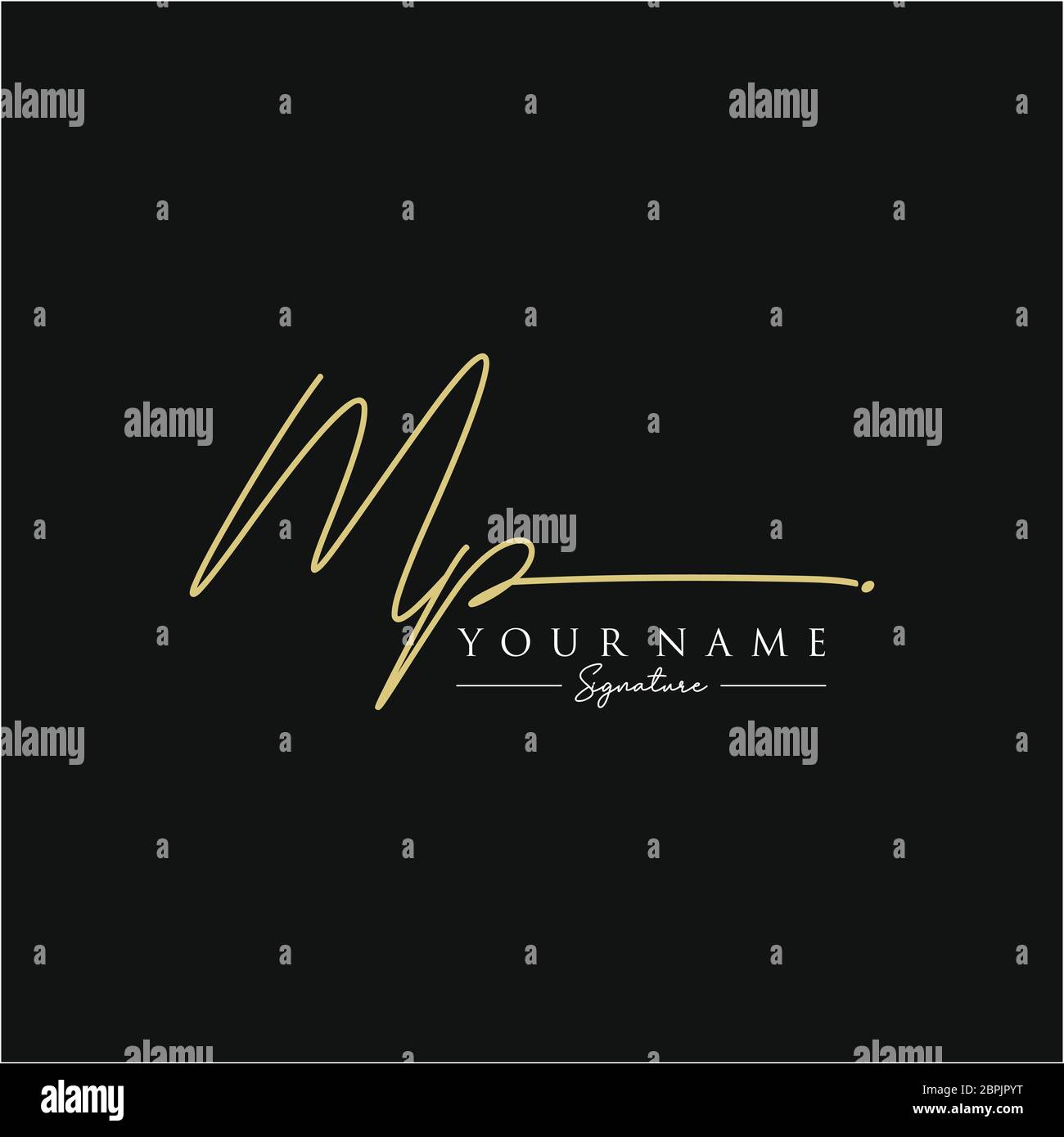 Mp signature hi-res stock photography and images - Alamy